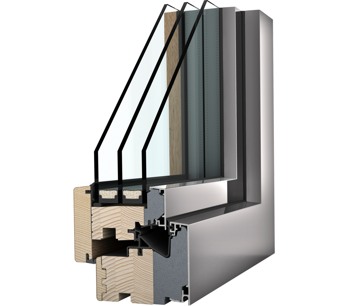 Internorm Timber Aluminium Windows Edinburgh, Scotland