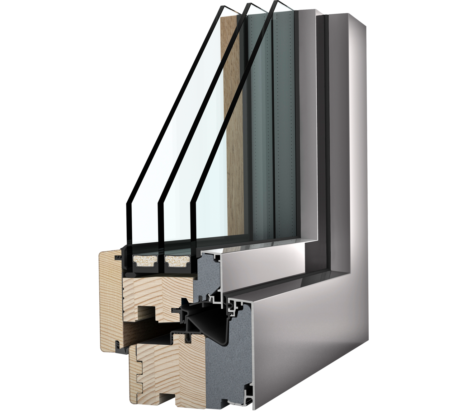 Internorm Timber Aluminium Windows Edinburgh, Scotland